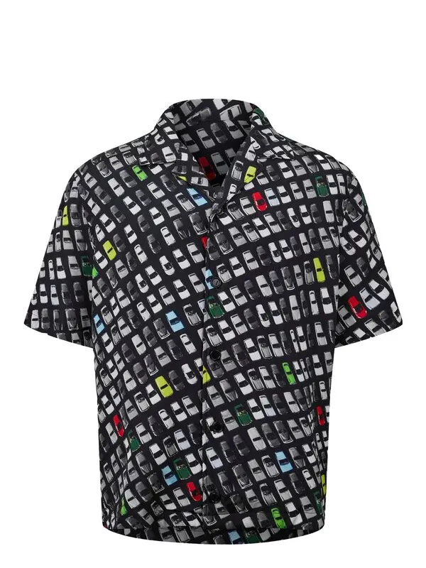 Bottega Veneta Patterned Short-sleeve Shirt - No