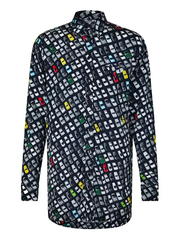 Bottega Veneta Patterned Long Sleeve Shirt - No
