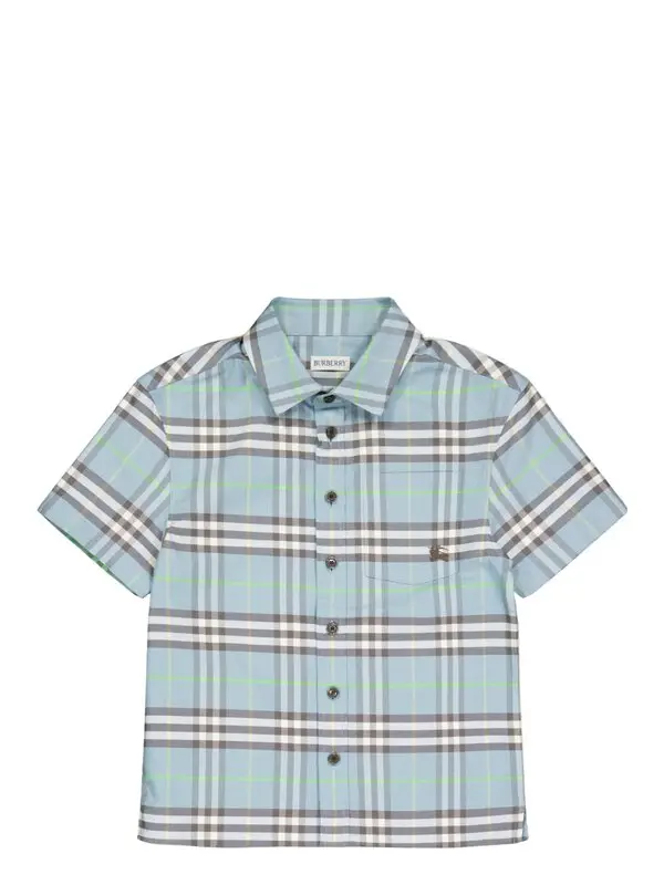 Burberry Simple Shirt - Blue