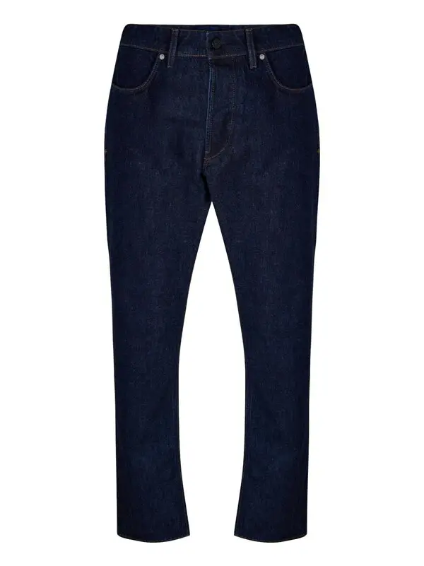 Stone Island Dark Navy Straight-leg Jeans - No