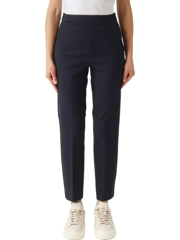 Max Mara Pleated Casual Pants - Black