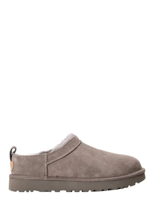 UGG Classic Ankle Boots With Sheepskin Lining - Gray