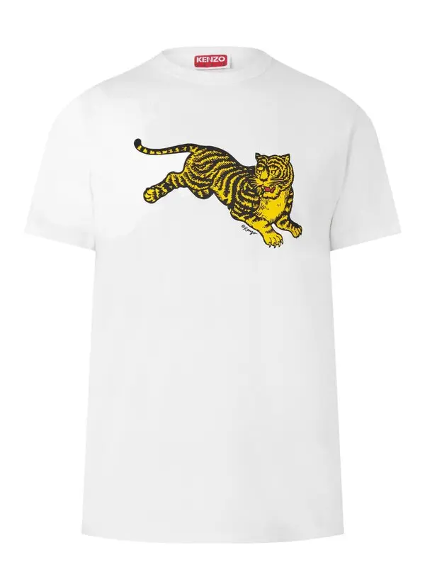 Kenzo Crewneck Shortsleeve Tee - White