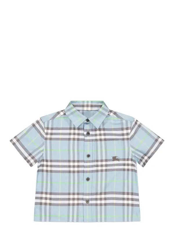 Burberry Simple Shirt - Blue