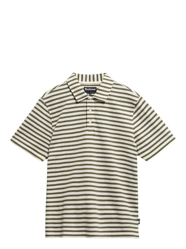 Barbour Short-sleeved Polo Shirt - White