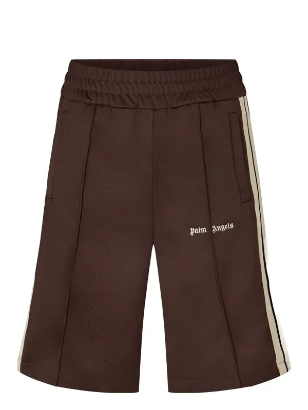 Palm Angels Tracksuit Shorts - Brown