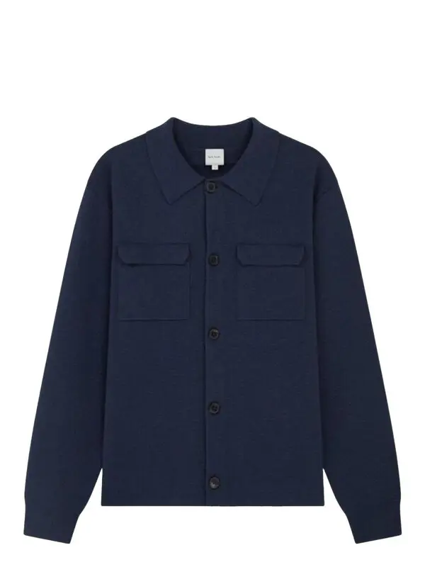 Paul Smith Long-sleeved Button-up Shirt - Black