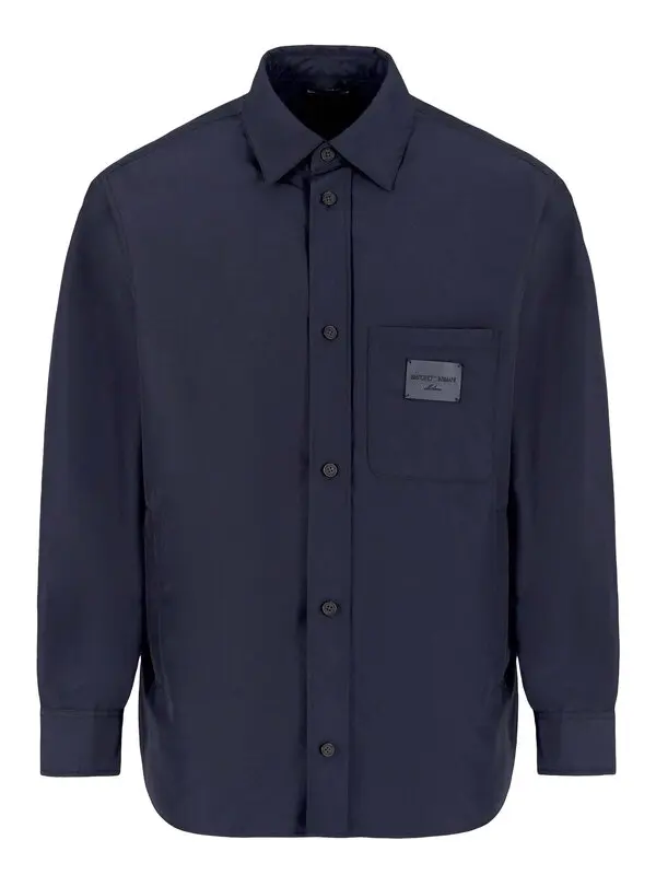 Emporio Armani Long Sleeve Shirt - Black