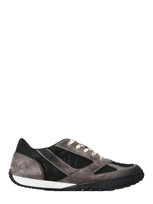 Givenchy Low Top Lace Up Sneakers - Black