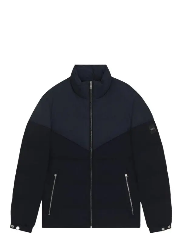 Hugo Boss Zip-fastening Puffer Jacket - Navy