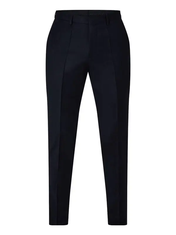 Hugo Boss Solid Color Casual Trousers - Black