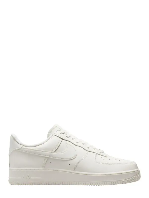 Nike Solid Color Leather Sneakers - No