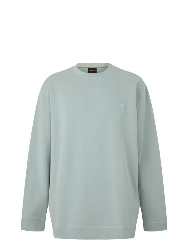 Hugo Boss Crew Neck Sweatshirt - Silver