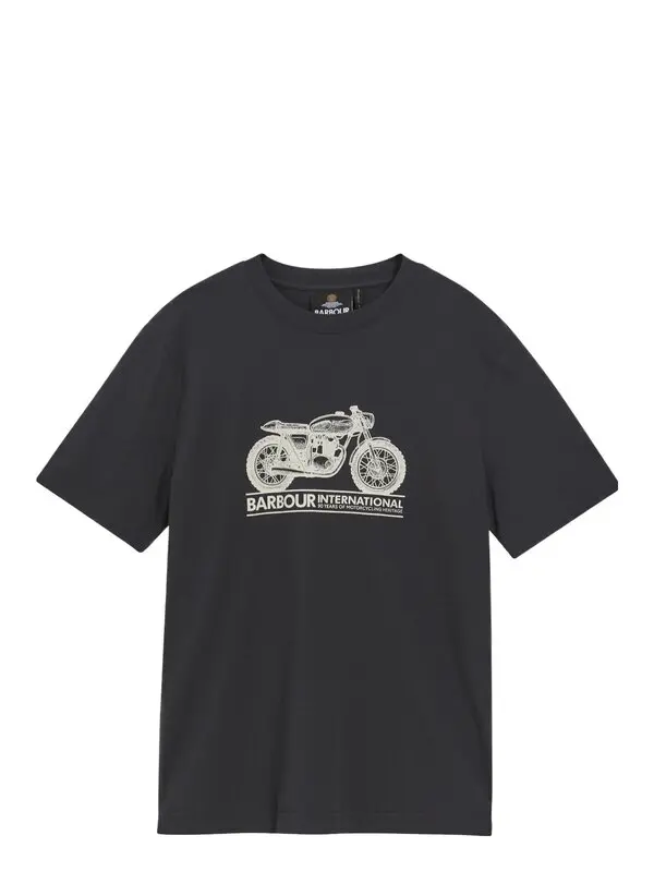 Barbour Graphic T-shirt - Black