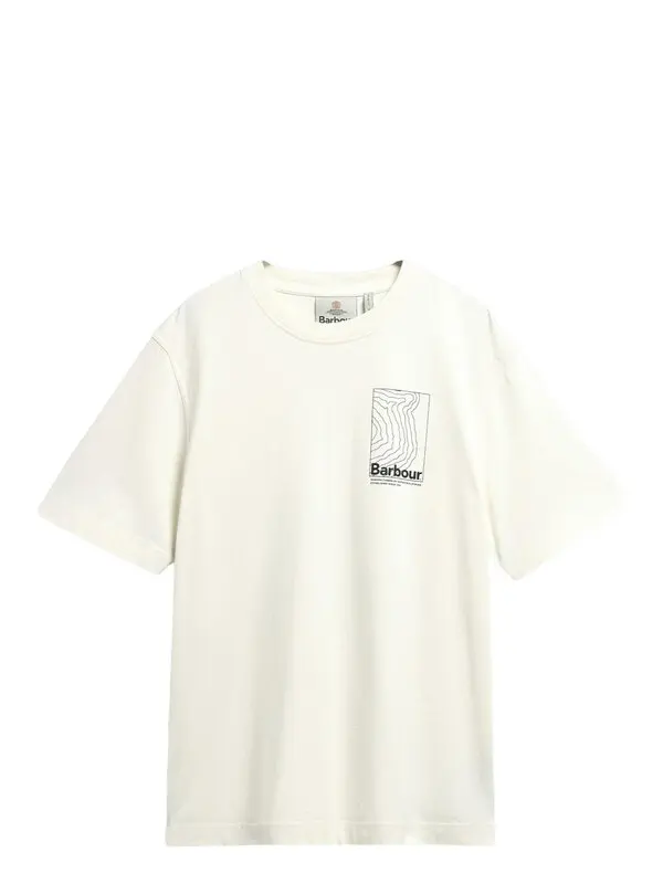 Barbour Graphic T-shirt - White