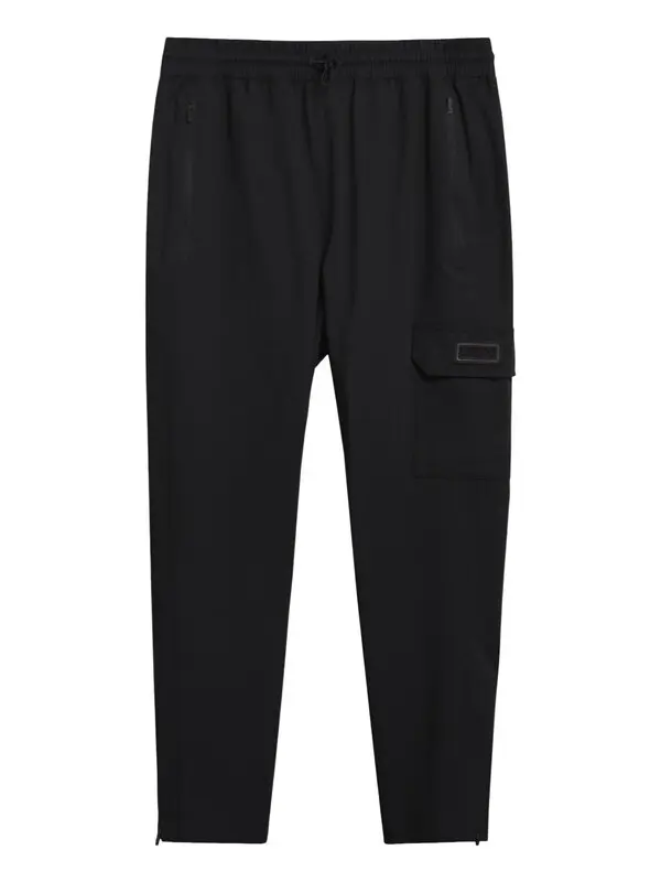 Barbour Logo-detail Cargo Pants - Black