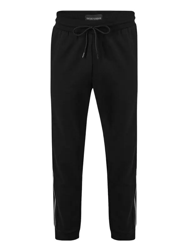 Emporio Armani Casual Elasticwaist Long Pants - Black