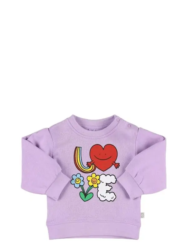 Stella McCartney Printed Cotton Sweatshirt - No