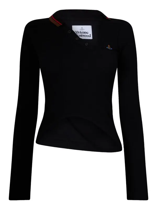 VIVIENNE WESTWOOD Longsleeve Knit Top - Black