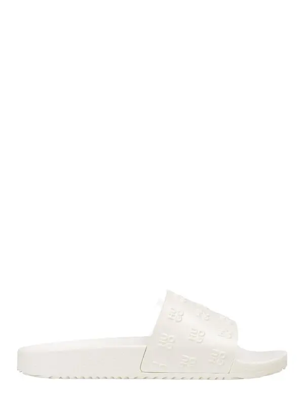 Hugo Boss Casual Flat Slip-on Sandals - White