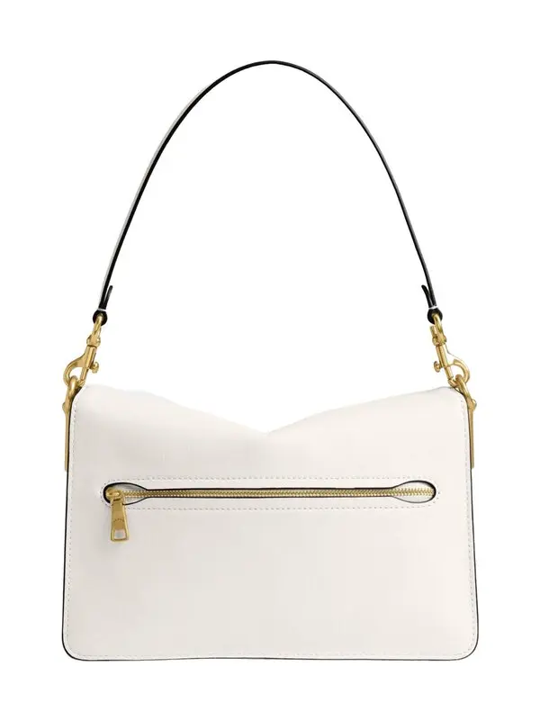 COACH Chain Tabby Shoulder Bag - White