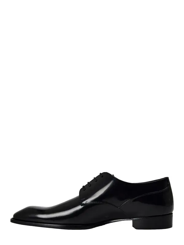 Saint Laurent Derby Shoes - Black