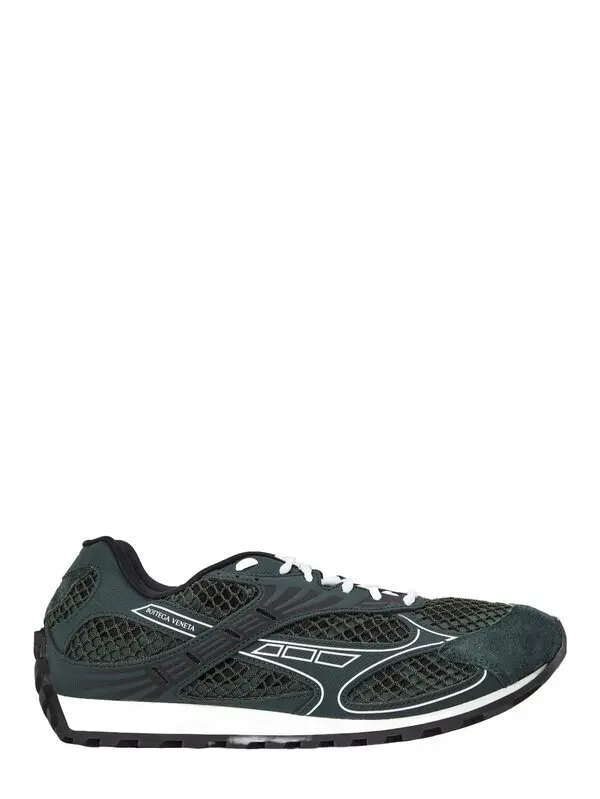Bottega Veneta Orbit Lace-up Sneakers - Black