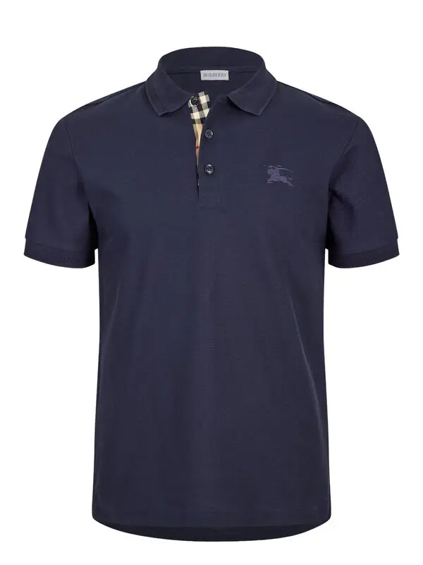 Burberry Short-sleeve Polo Shirt - Black