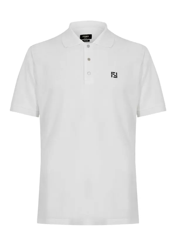 Fendi Short Sleeve Polo Shirt - No