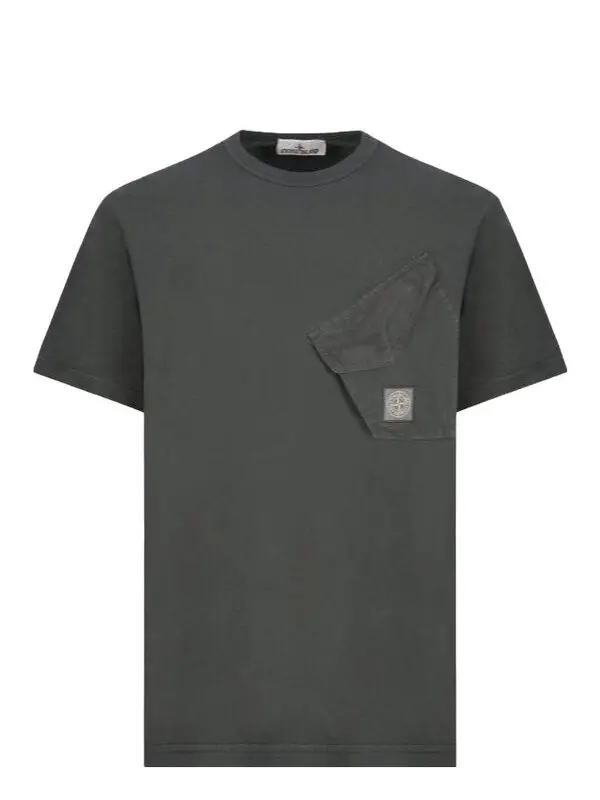 Stone Island Crew-neck T-shirt - Grey
