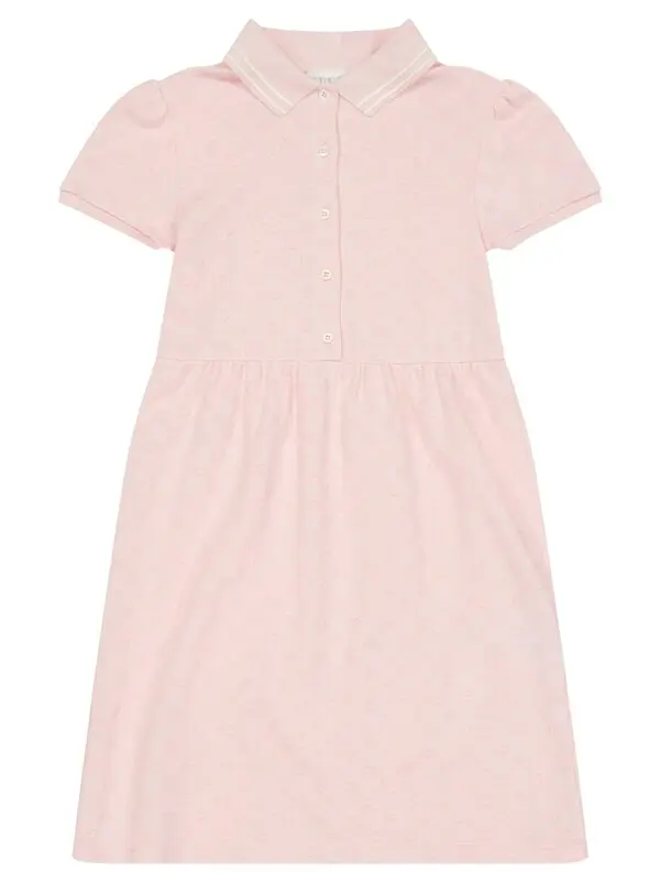 Gucci Gg Monogram Dress - Pink