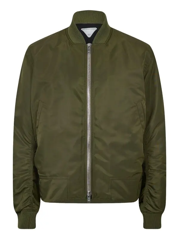 Bottega Veneta Bomber Jacket - Green