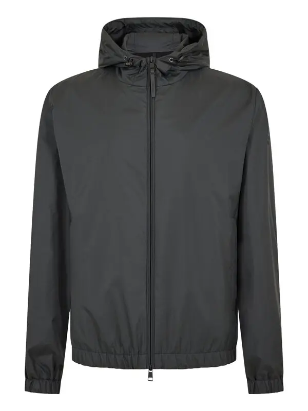 Moncler Bomber Jacket With Hood - Black