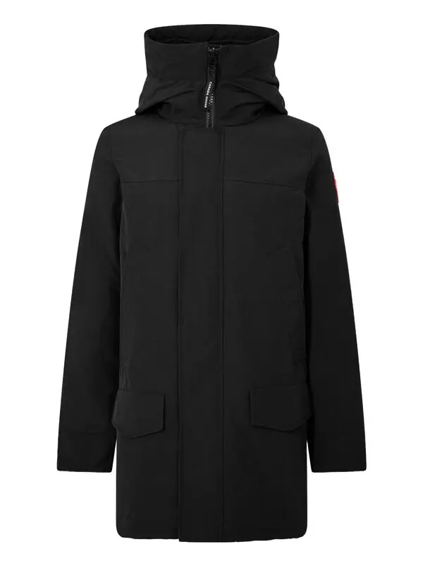 Canada Goose Hooded Parka Coat - Black
