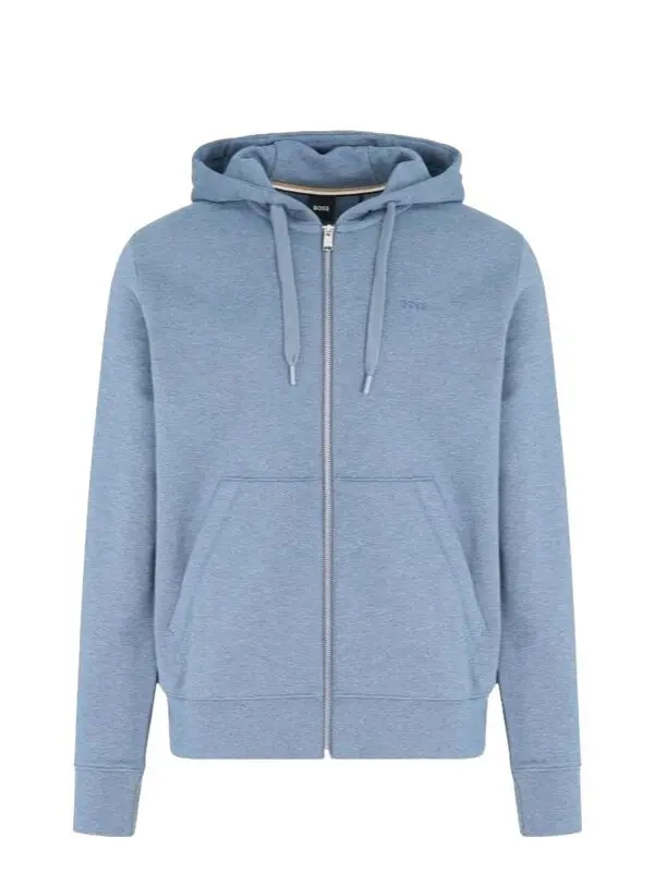 Hugo Boss Zip-up Hoodie - Blue