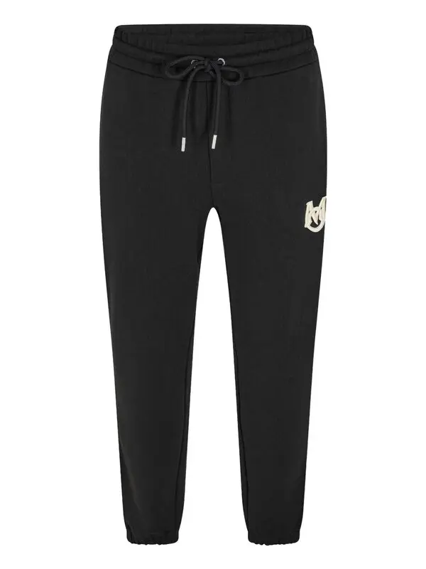 Moncler Cotton-blend Jogger Pants - Black