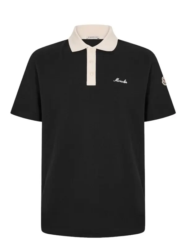 Moncler Cc Polo Sn62 - Black