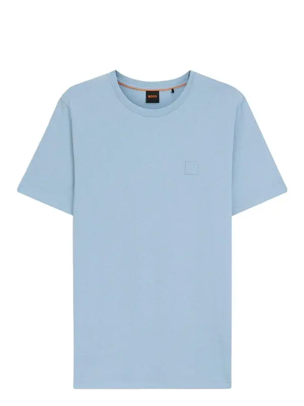 Hugo Boss Logo Short-sleeved T-shirt - Blue