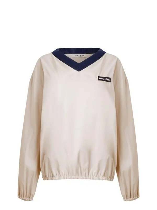 Miu Miu Ponge Long Sleeve T-shirt - No