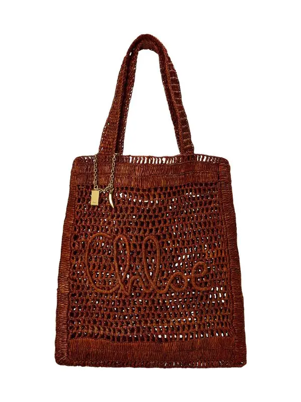 Chloé Summer Banana Tote Bag - Brown