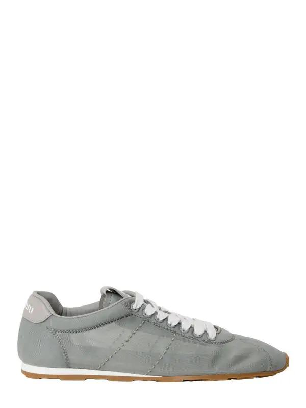 Miu Miu Plume Suede Sneakers - No