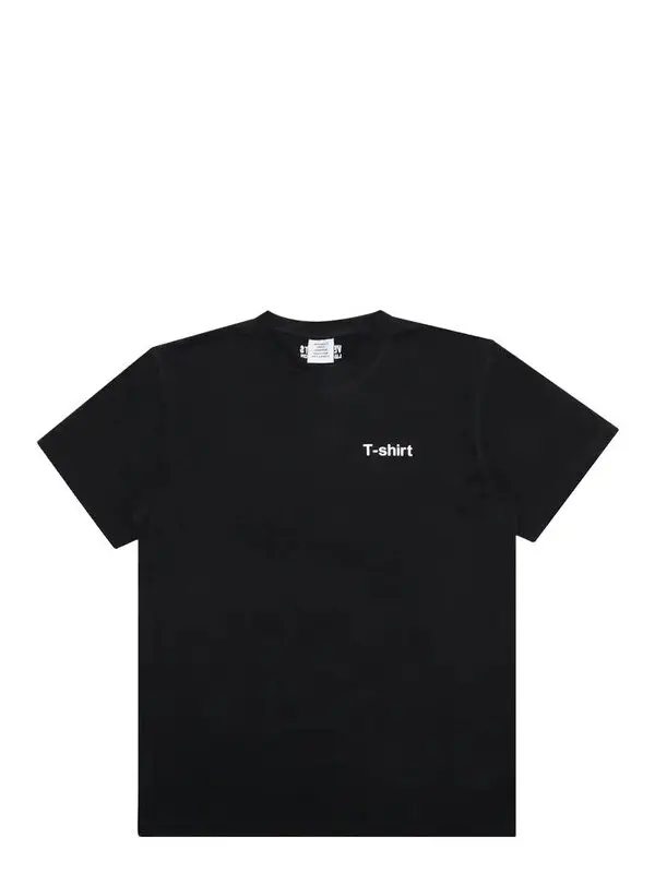 Vetements Definition Oversized Tee Washed - Black