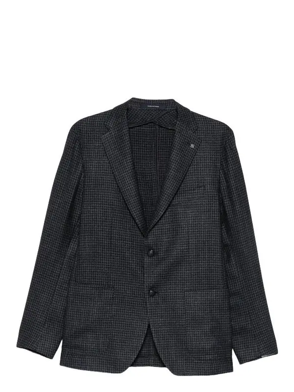 Tagliatore Houndstooth Blazer - Multicolor