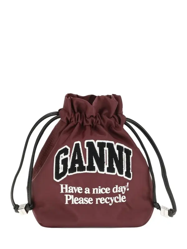 GANNI Nylon Pouch - Multicolor