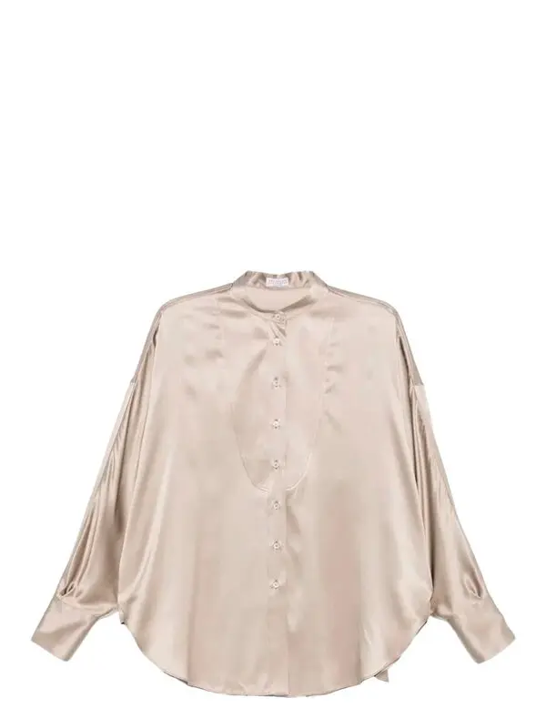 Brunello Cucinelli Silk Shirt - Multicolor