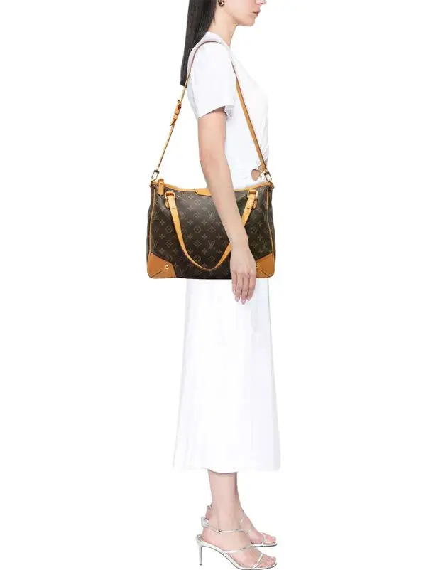 LOUIS VUITTON Monogram Estrela Mm Satchel - Brown