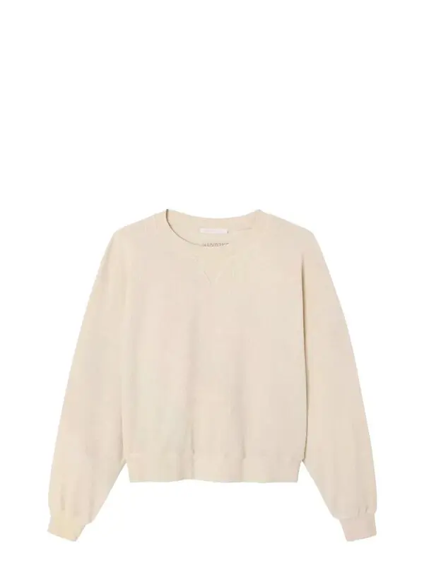 American Vintage Logo-embroidered Sweatshirt - Neutrals