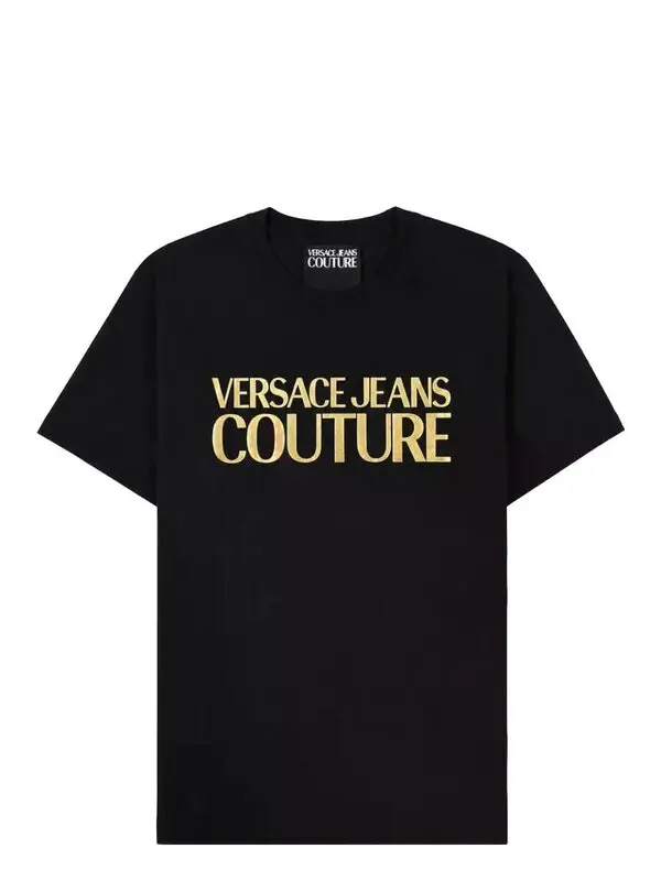 Versace Logo-print T-shirt - Black