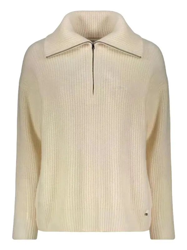Herno Ribbed Knit Sweater - Neutrals
