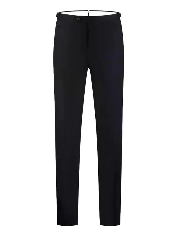 PT TORINO Straight-leg Tailored Trousers - Black